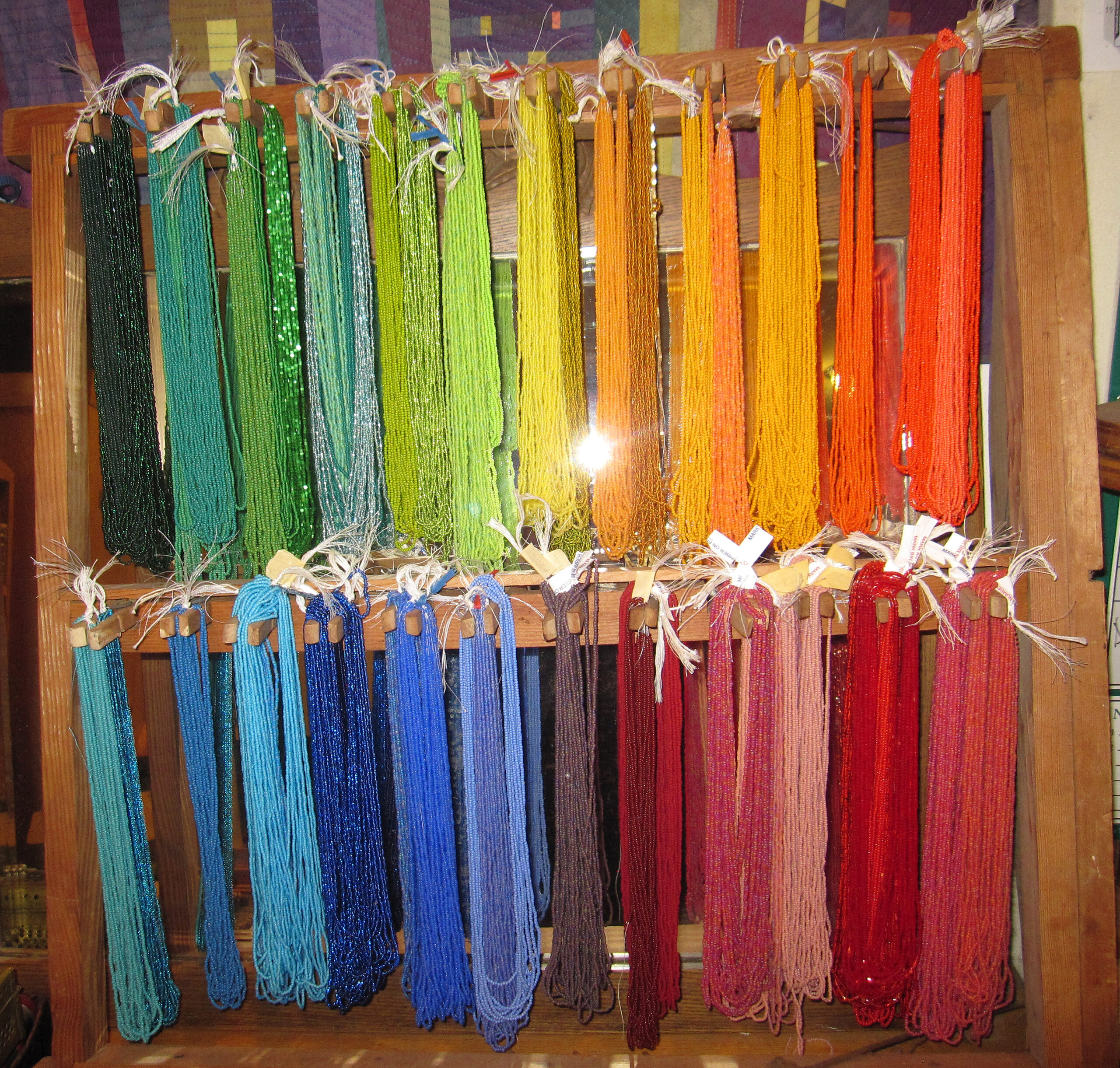 Mary Kanda beads - Julie Powell Design