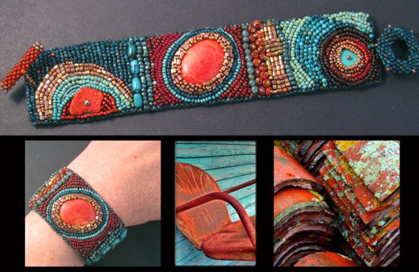 Embroidered Cuffs - Julie Powell Design